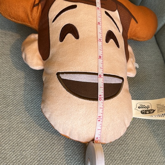 Disney | Toys | Disney Emoji Pillow Woody Toy Story Bed Nap Travel ...